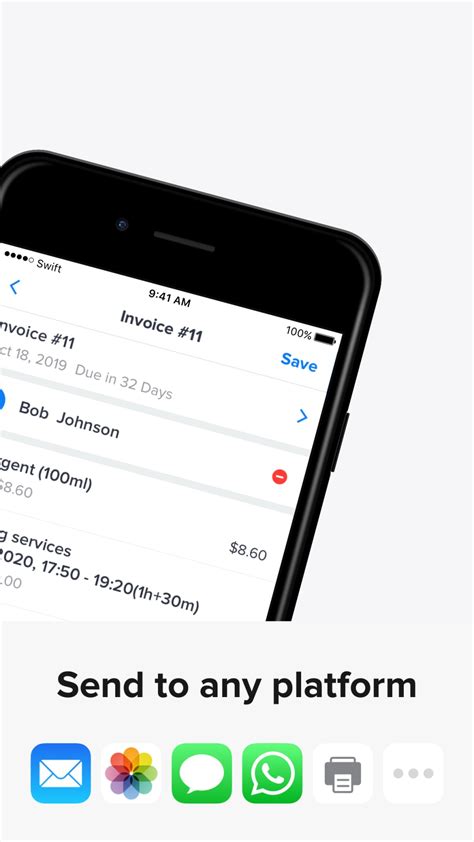 Iphone 용 Swift Invoice Invoice Maker 다운로드
