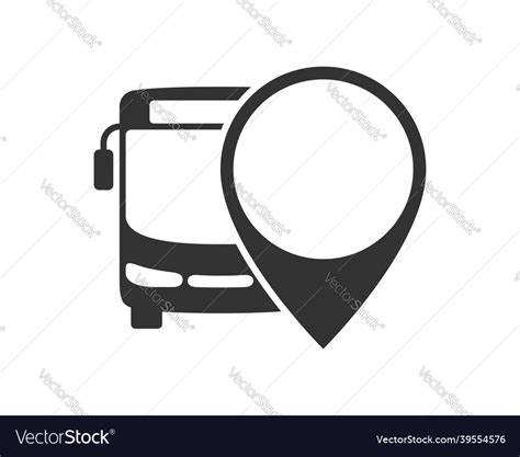Bus Symbol Royalty Free Vector Image VectorStock