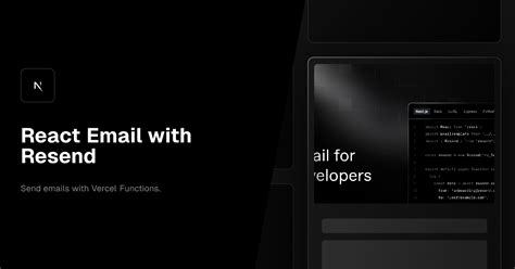 React Email With Resend