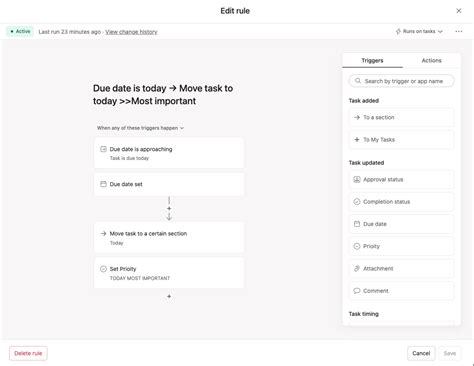 Date Rules Pushing Tasks To Wrong Section And Allocating Wrong Priority