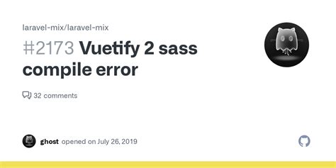 Vuetify 2 Sass Compile Error · Issue 2173 · Laravel Mixlaravel Mix