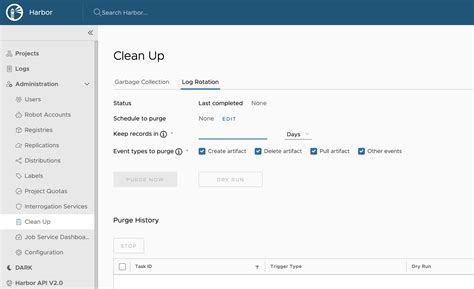 Harbor Docs Log Rotation