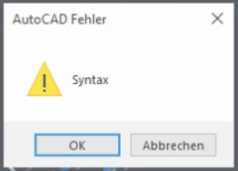 在autocad中导出为pdf时显示“语法”消息