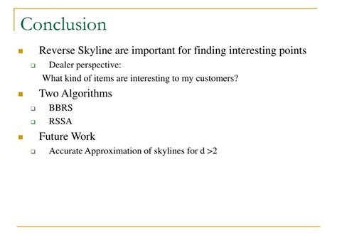 ppt efficient computation of reverse skyline queries powerpoint