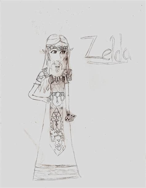 Princess Zelda The Legend Of Zelda Fan Art 7950837 Fanpop