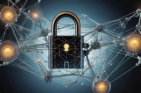 Premium Ai Image Unlocking Trust A Visual Allegory Of Blockchain