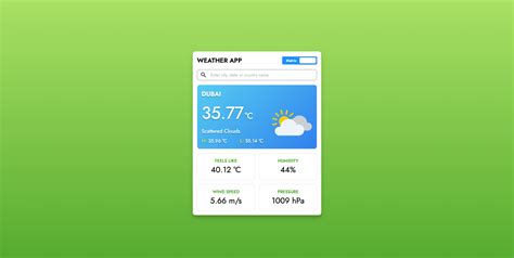 Github Refinedguidesweather App Build A Simple Weather App With Javascript And