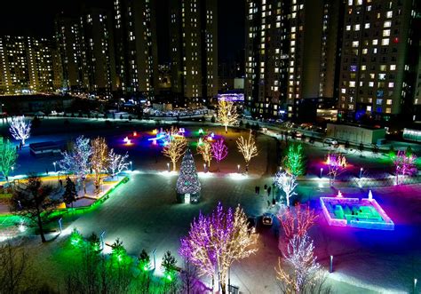 Фото Төв цэнгэлдэх хүрээлэнгийн дэргэдэх мөсөн хотхон