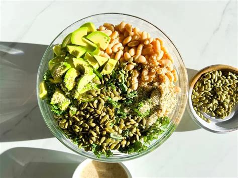 Kale And White Bean Salad Erewhon Copycat Entirely Emmy