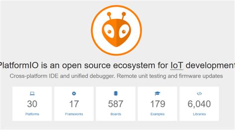 Platformio Open Source Ecosystem For Iot Development