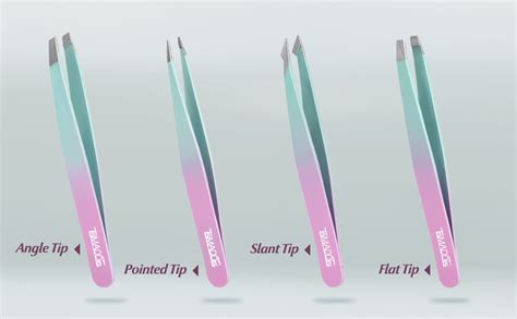 Tsmaddts 7pcs Tweezers For Women Facial Hair Precision