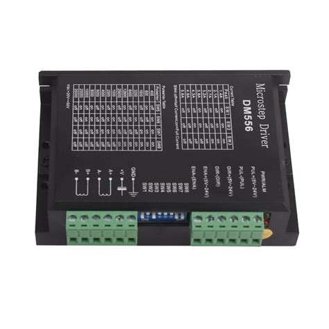 BUJIATE DM556 Microstep Driver DSP Digital 57/60/86 Type Stepper Motor ...