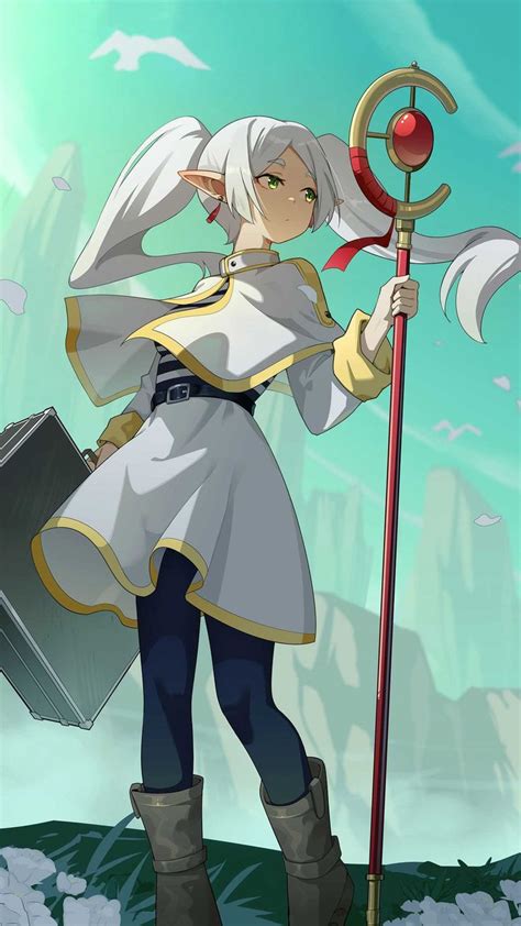 Frieren Wallpaper Cute Anime Character Female Anime Anime