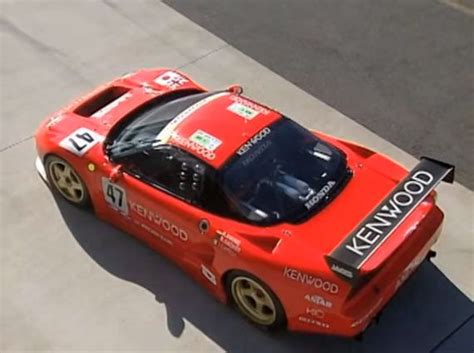 Get To Know Hondas 95 Nsx Gt1 Turbo Le Mans Race Car Nsx Le Mans Honda