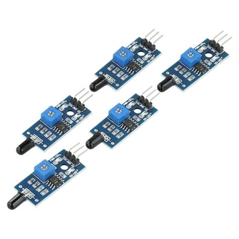 Módulo De Sensor De Llama De 5 Piezas Lm393 Kit De Inicio De Sensor De Llama Inteligente De