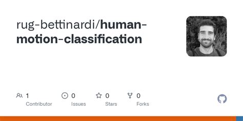 Github Rug Bettinardi Human Motion Classification