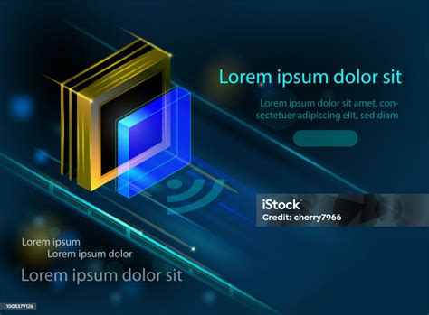 큰 데이터 서버 디지털 제어 장치 인공 지능 과학 연구소 Wifi 신호 3d 벡터 일러스트 레이 션 학습 깊은 가상현실에 대한 스톡 벡터 아트 및 기타 이미지 Istock