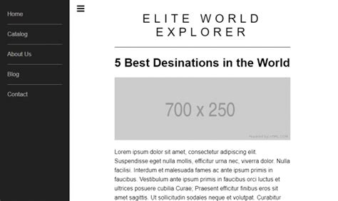 18 Css Off Canvas Menu Navigation Onaircode