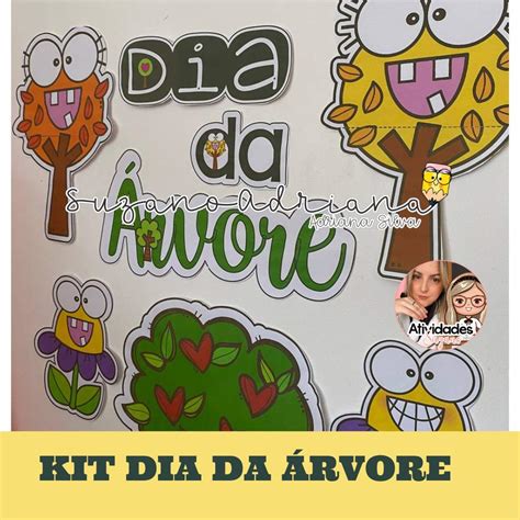 Kit Dia Da Árvore 1 Loja Atividades Suzano