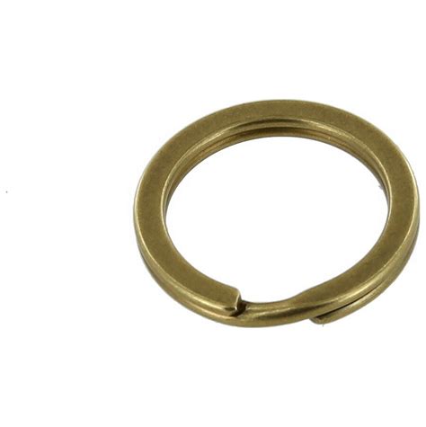 B2020 Raw Brass Key Ring Solid Brass Ll Multiple Sizes