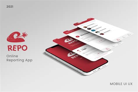 Online Reporting App Mobile UI UX On Behance