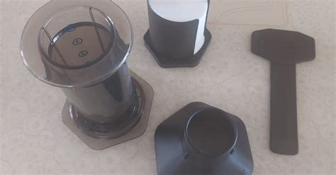 에어로프레스 커피필터 휴대용 에스프레소 커피추출기 캠핑커피 단계동 생활주방 당근 중고거래