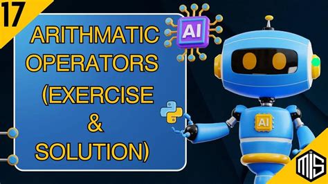 17 Arithmetic Operators Exercise Solution تعلم بايثون في مجال علم البيانات