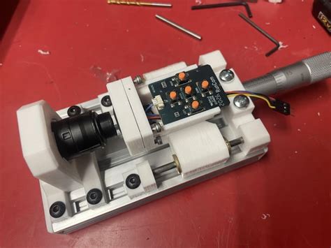 Designed And Built A Modular Test Platform For Drone Cameras And Lenses
