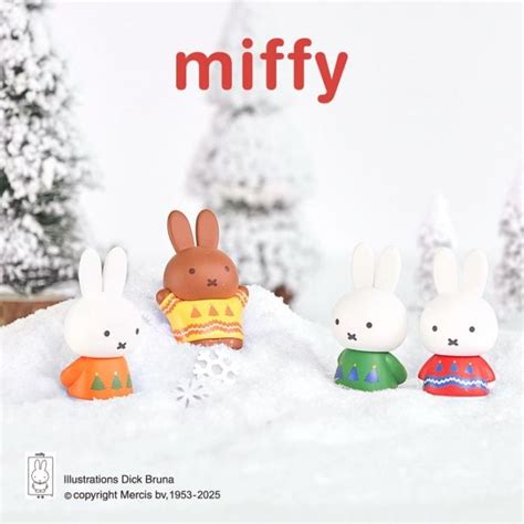 Vipo Blind Box Miffy Winter Series Original Box Of 6 Different Model