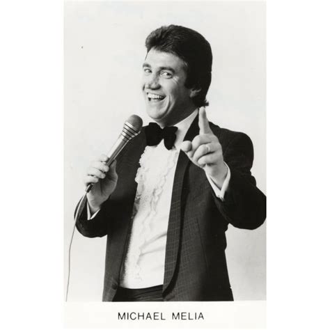 Michael Melia Of Dangerfield Vintage Early Reverse Hand Signed Photo On