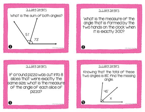Adding Angles Worksheet 4th Grade Printable Secrets Exposed