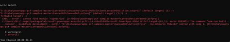 error while adding component to canvas · issue 20 · scottdurow powerapps pcf samples · github