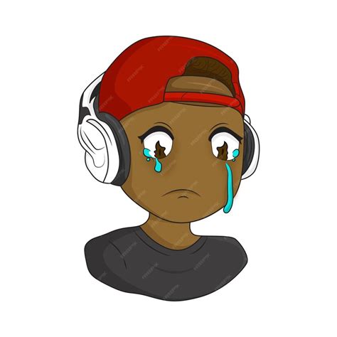 Premium Vector Twitch Chibi Emote Character