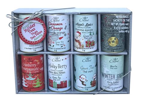 Holiday Tea Caddy Set Walmart Canada