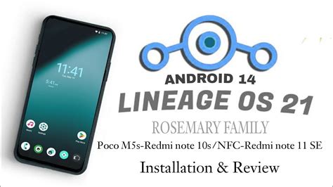 Lineageos Rosemary Installation And Review YouTube