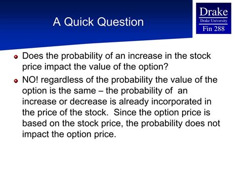 Ppt Valuing Options Using Binomial Trees Powerpoint Presentation Free Download Id5951712