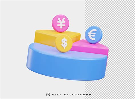 Infographic Icon 3d Rendering Graphic By Crop3dbusiness · Creative Fabrica