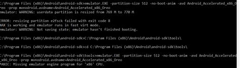 Xamarin Android Panic Missing Emulator Engine Program For X86 Cpu Crm And Cloud
