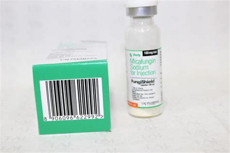 Micafungin Sodium For Injection 100mg Fungishield