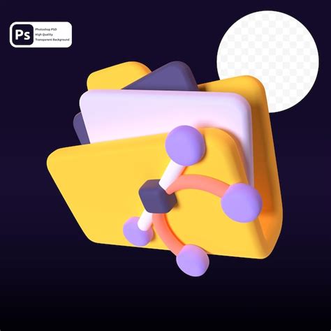 Premium Psd Document File In 3d Render For Graphic Asset Web Presentation Or Other