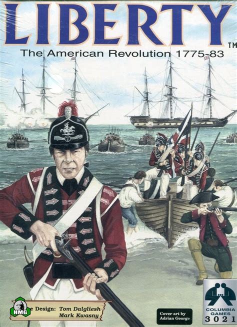 Liberty The American Revolution 1775 83 2003 Board Game Board Game