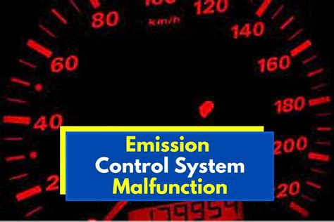 Emission Control System Malfunction Here Is How To Fix