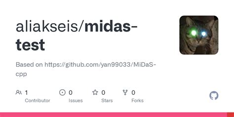 Midas Test Inference Midas Cpp At Main Aliakseis Midas Test Github