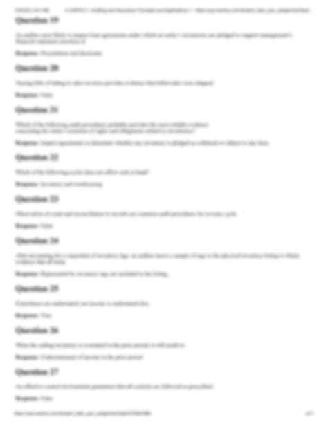 Solution A 3 B Pre 2 Auditing And Assurance Concepts And Applications 1 Usa Neolms Com