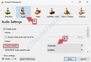 VLC Media Player Audio Not Working On Windows Fix