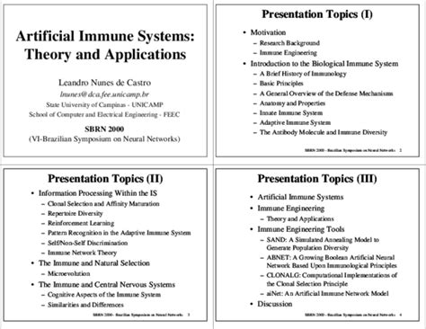 Pdf Theory And Applications Of Artificial Immune Systems