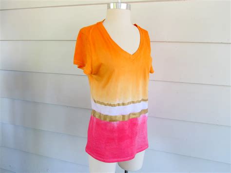 Wobisobi Color Blocked Tie Dye T Shirt