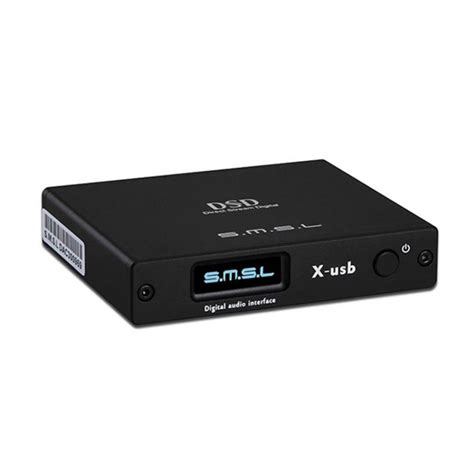 SMSL X USB XMOS USB To Spdif Audio Converter Optical Coaxial DAC 384KHZ IIS DSD64 DSD128 Jitter