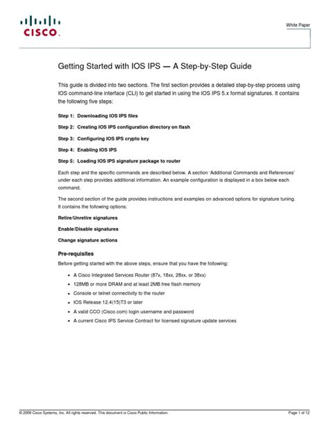 getting started with ios ips pdf command line interface router