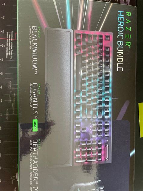 Razer Heroic Gaming Keyboard Computers And Tech Parts And Accessories Computer Keyboard On Carousell
